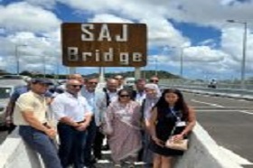 Inauguration of Sir Anerood Jugnauth (SAJ) bridge on 10th March 2024