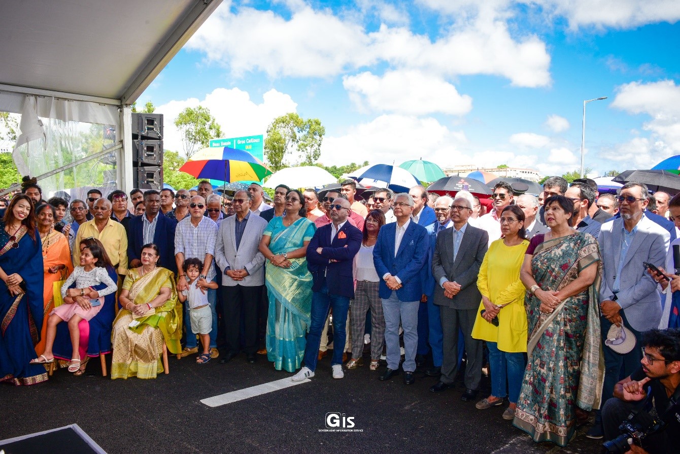 Opening of the Sir Anerood Jugnauth (SAJ) Bridge
