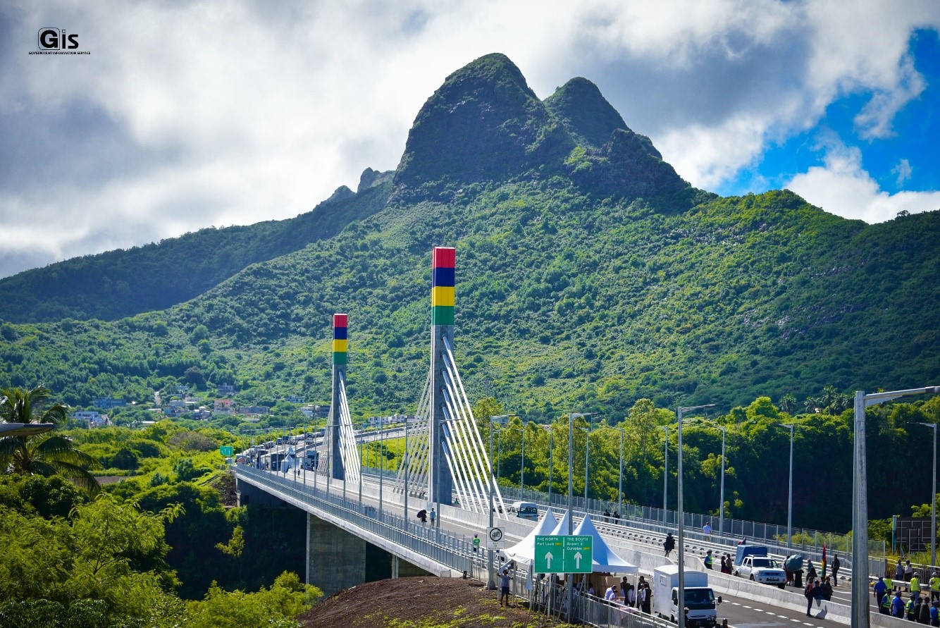 Opening of the Sir Anerood Jugnauth (SAJ) Bridge